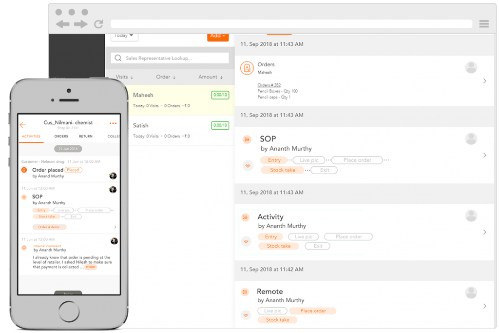 Daily Sales Report Format for Field Executives - SalesTrendz - Salesman ...
