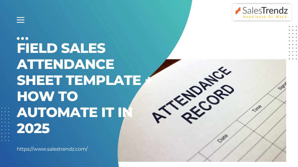 How to Calculate Sales Turnover? - SalesTrendz - Salesman Location ...